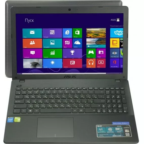 Ноутбук Asus X552M Cel N2840/4/500/WiFi/BT/Win 8/15.6" [90NB083B-M00190 ...